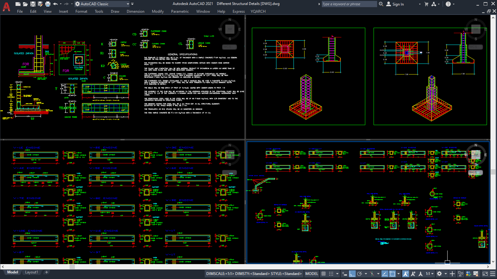 Autocad structural detailing bracing dwg - astrostart